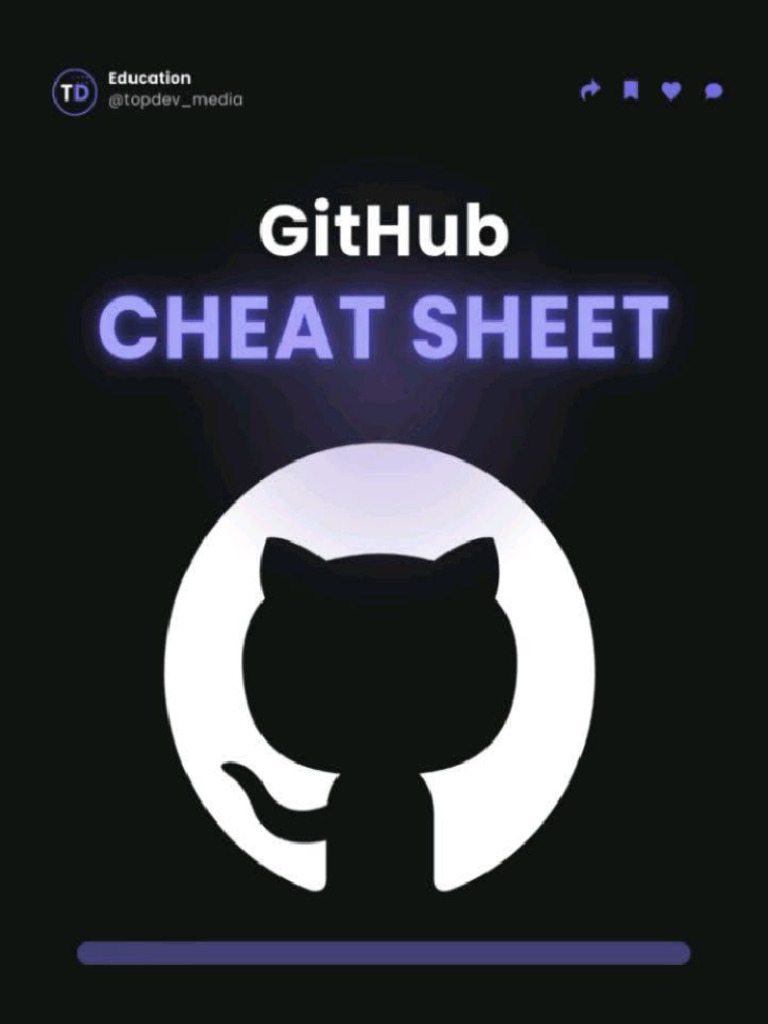 Github Cheatsheet Pdf