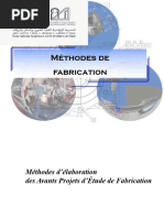 Gamme Fabrication | PDF