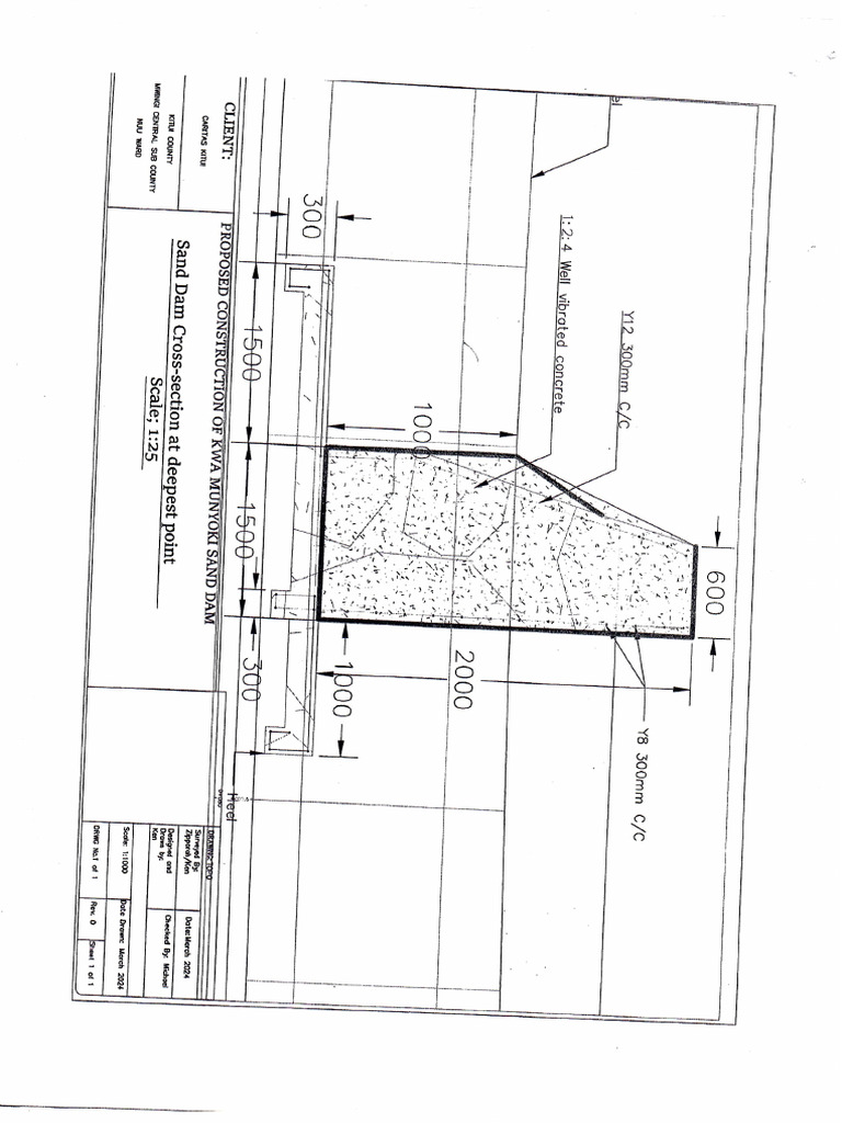 Design - Sand Dam Nyaani Nuu | PDF