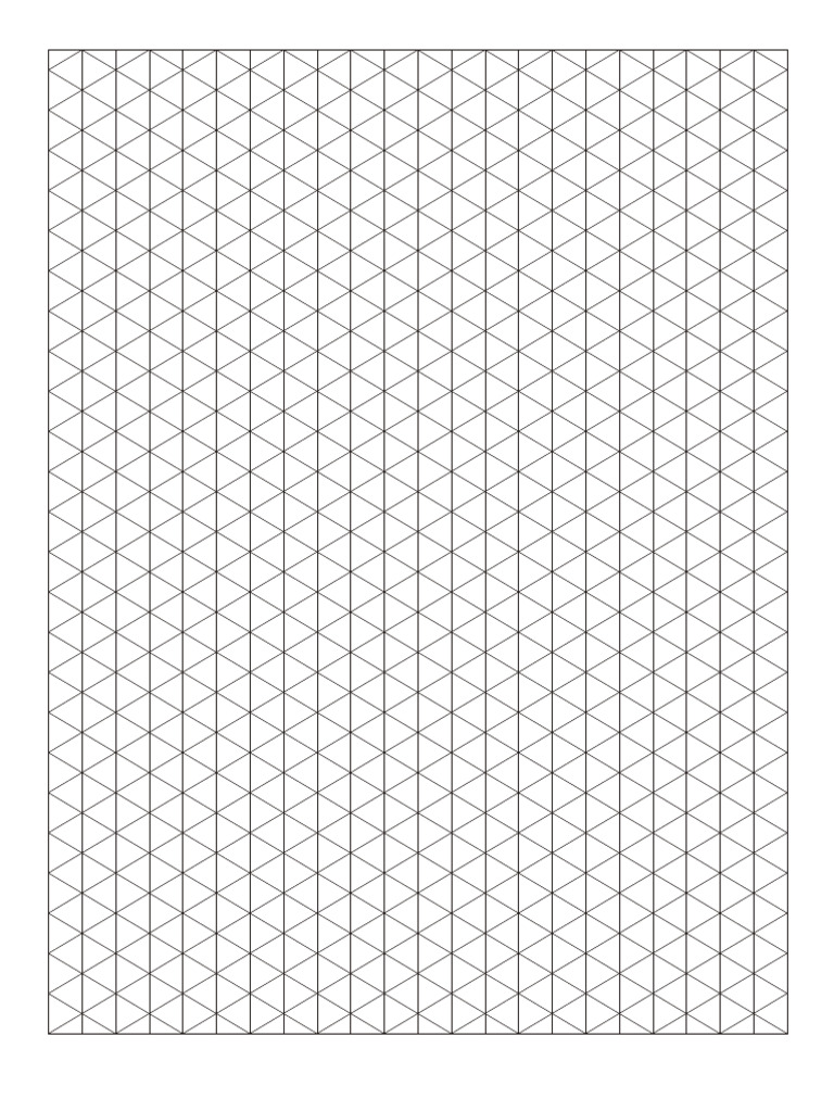 Reticula Axonométrica | PDF