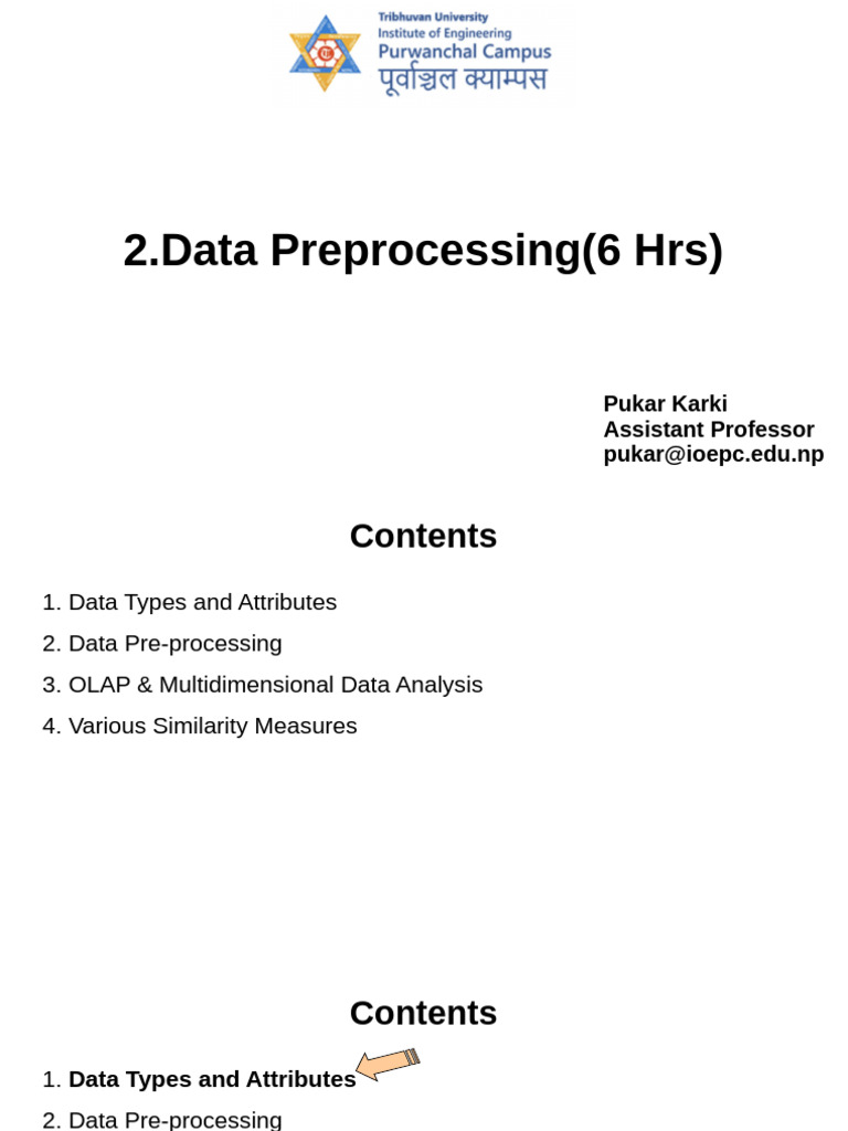 Data-Preprocessing | PDF | Mean | Mode (Statistics)