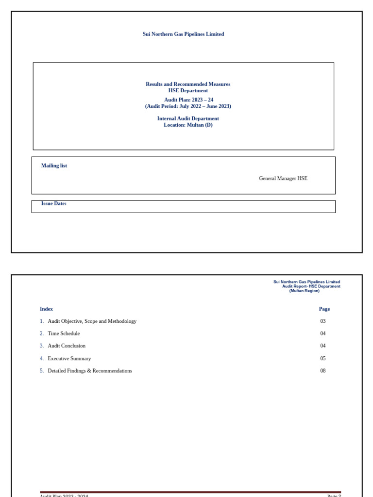 Audit Report Hse AP 2023-24 | PDF | Auditor's Report | Audit