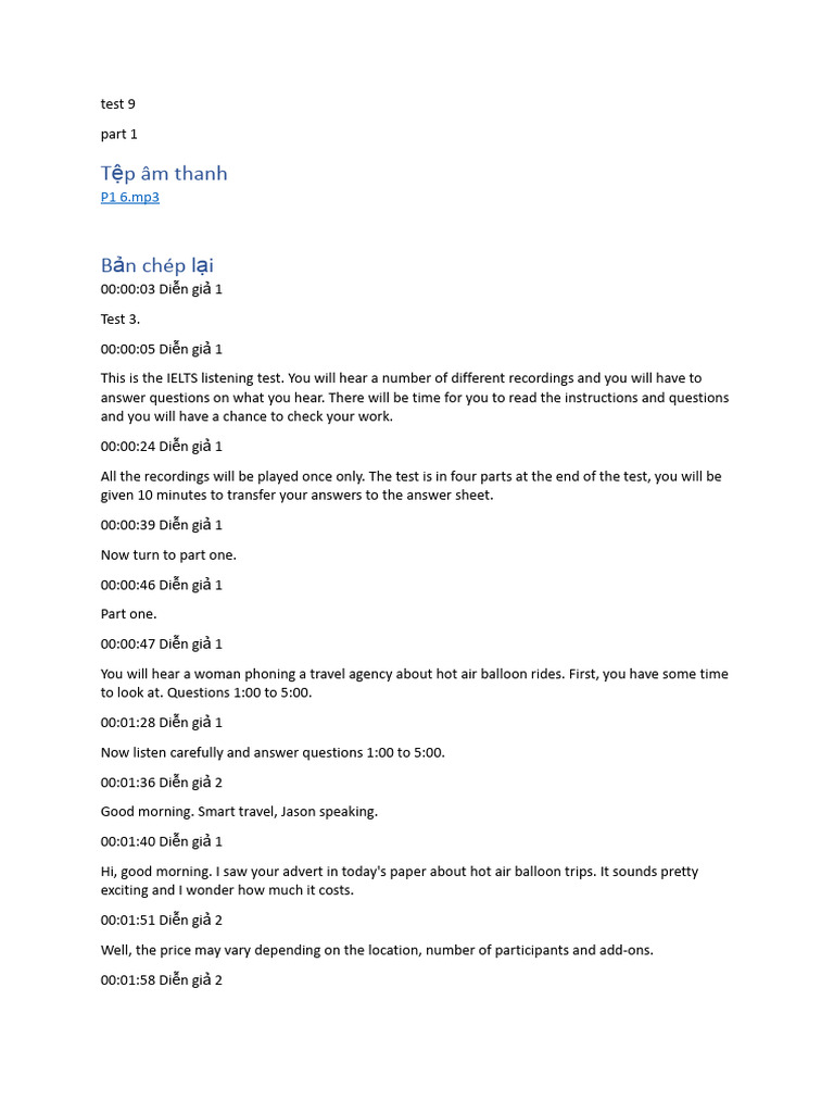 test 9 vol 5 script.docx | PDF | Educational Technology | Teachers