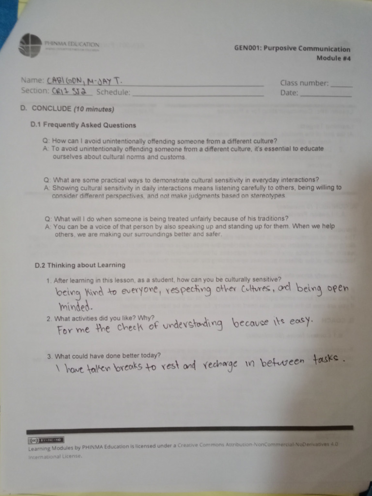 Gen 001 Module 4 d.2 | PDF