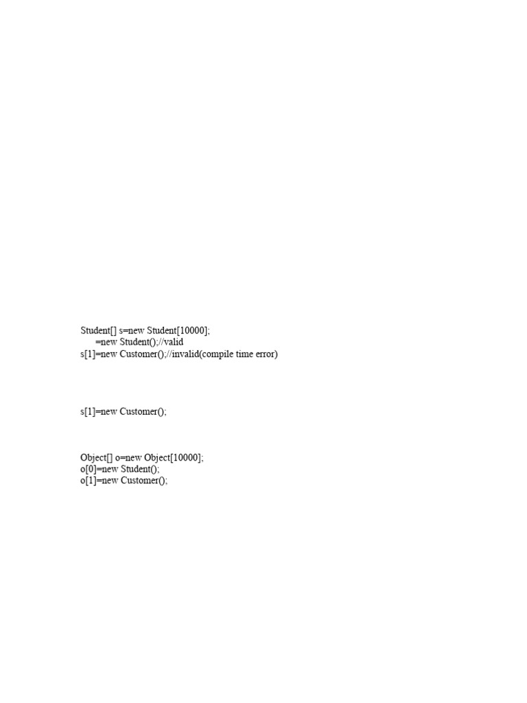 CB2305 Ajp - Unit 5 (Part 1) | PDF | Method (Computer Programming) | Class (Computer Programming)