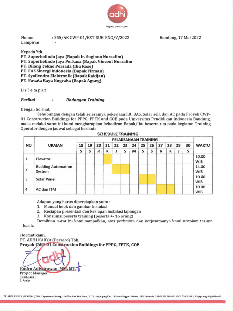 255-Training Mep-1 | PDF