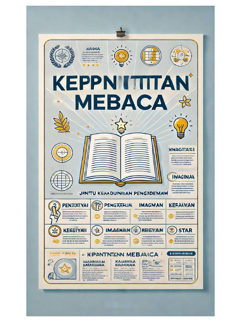 Poster Kepentingan Membaca | PDF
