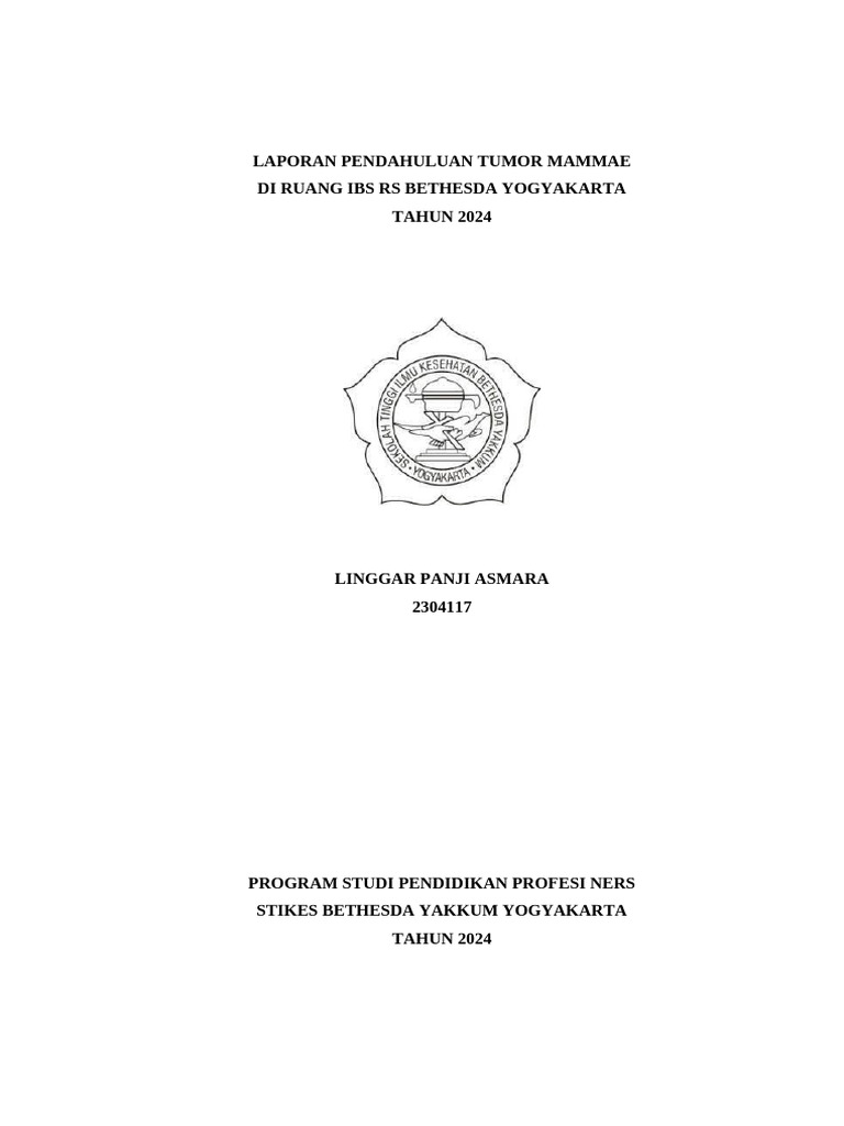 LP Tumor Mammae IBS Linggar Panji Asmara | PDF