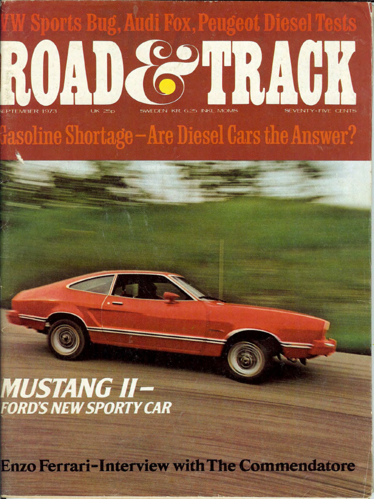 Road and Track September 1973 Sport Bug | PDF