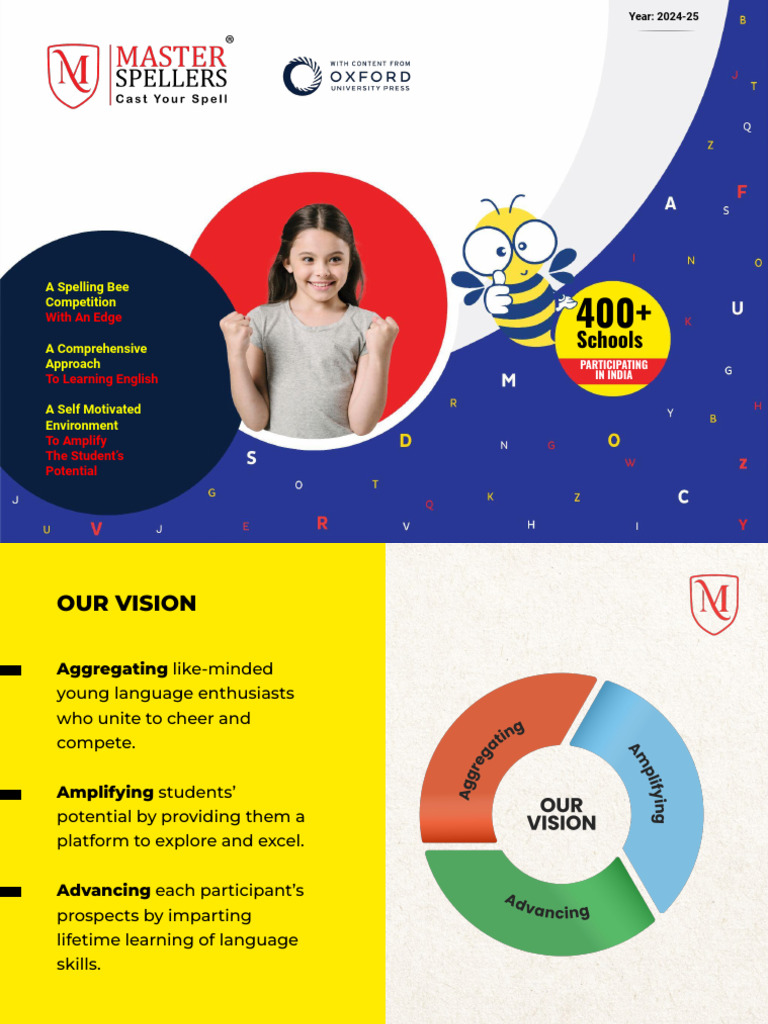 Master Spellers: 2024-25 English Competition | PDF | Learning | Cognition