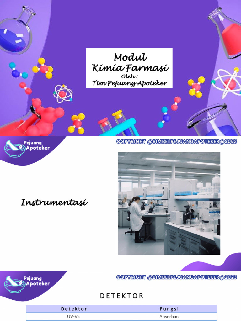Modul Kimia Farmasi - Desember 2023 | PDF