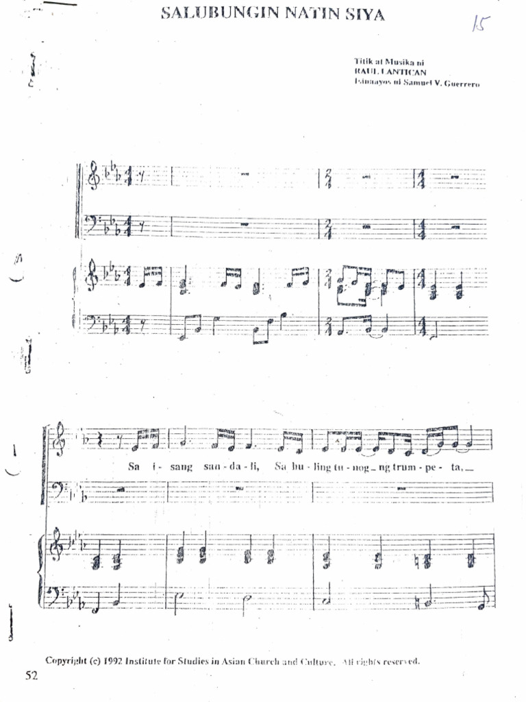 Salubungin Natin Sya | PDF