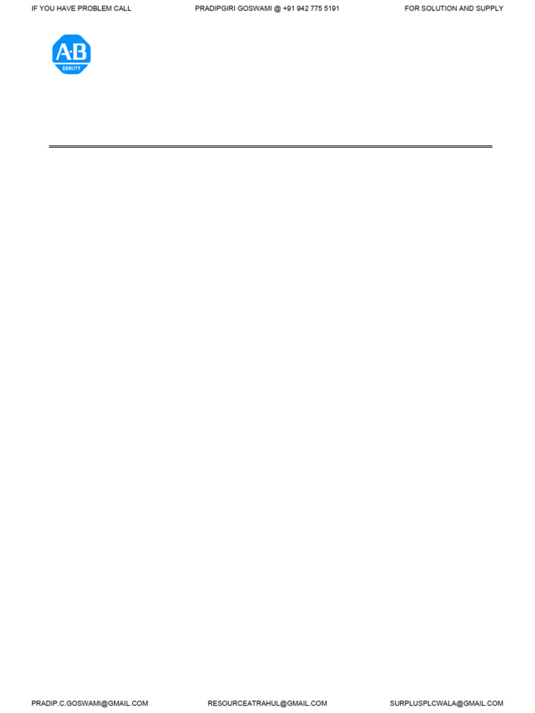 AB Bulletin 1336 Output Contactor Application Note 10 | PDF | Electrical Engineering ...