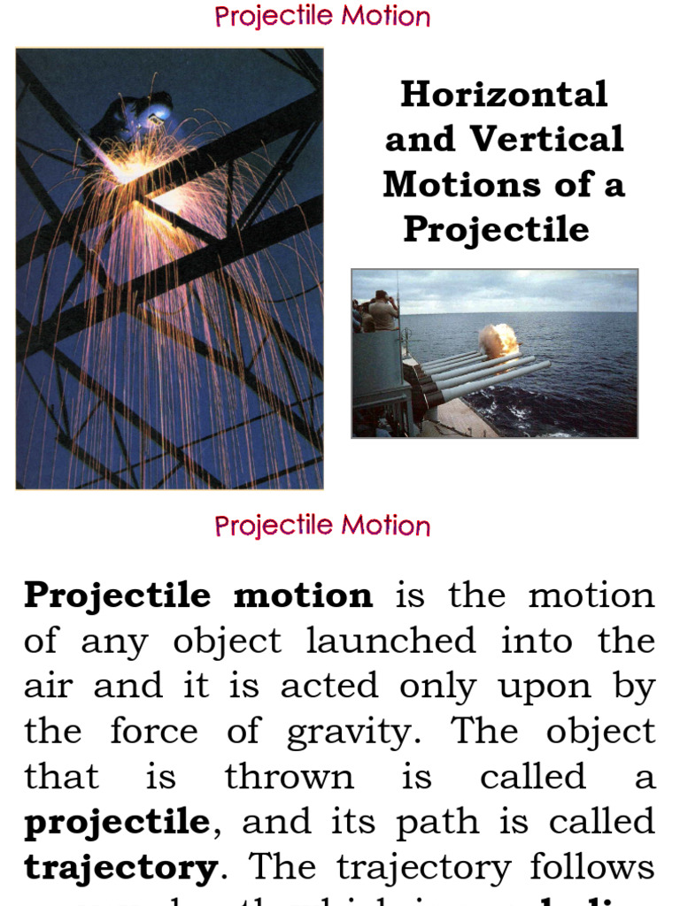 Session 2 Projectile Motion Introduction 2 | PDF | Projectiles ...