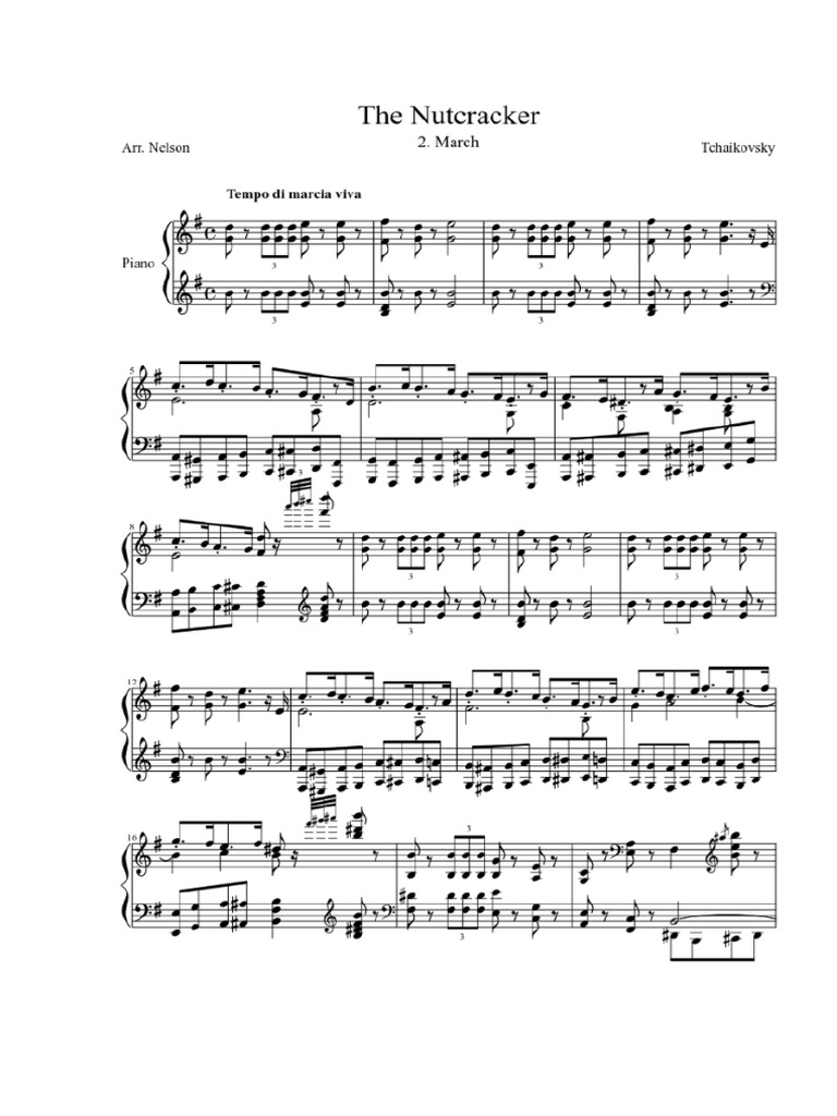 The Nutcracker March | PDF