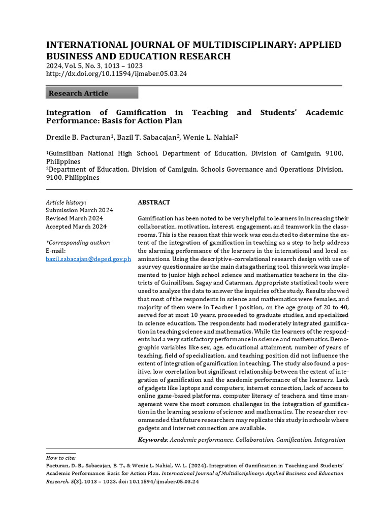 Inbound 909056306377332284 | PDF | Survey Methodology | Learning