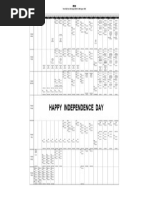 Grade 12 Timetable 2025 | PDF