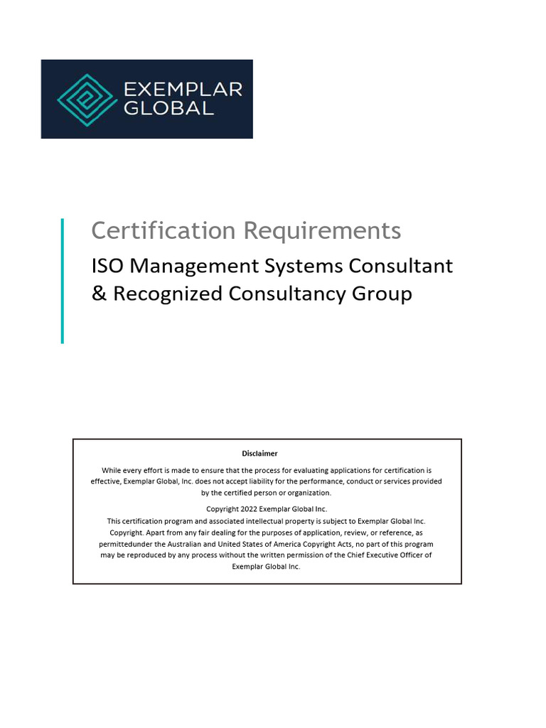 PCD22 MSIC Certification Requirements Edition 3 July 2021 | PDF ...