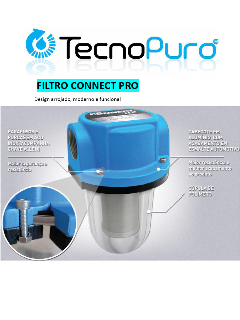 Filtro Connect Pro Ficha Tecnica | PDF