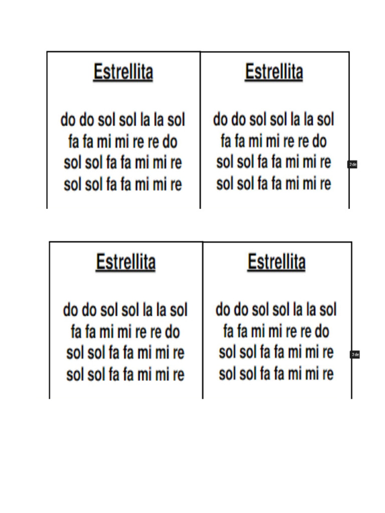 Estrellita | PDF