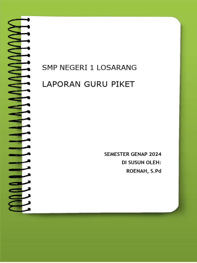 Lap Guru Piket ENAH | PDF | Kesehatan Holistik