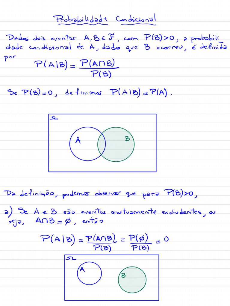 4) Probabilidade Condicional | PDF