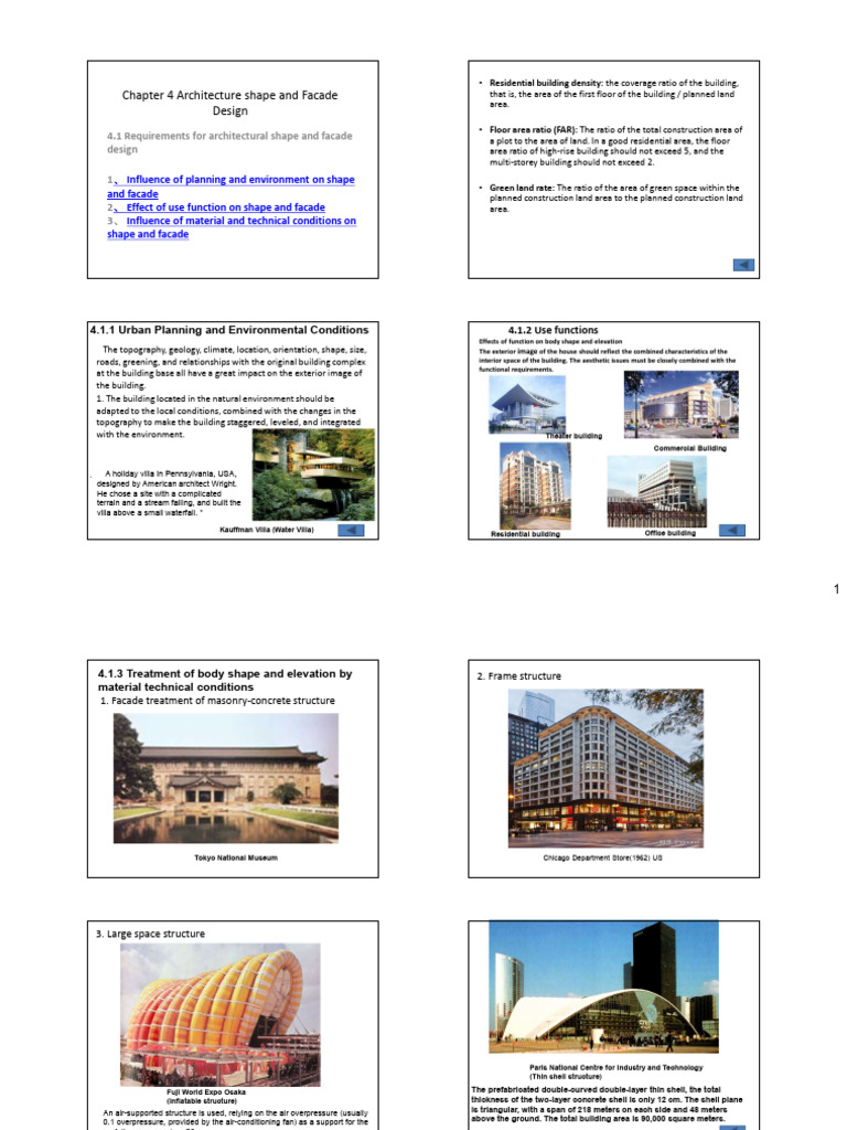 Chapter4 Shape and Elevation Design | PDF | Building | Shape