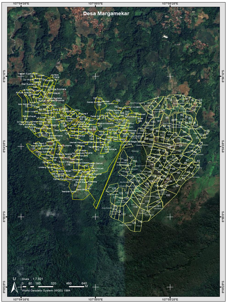 Peta Kerja Margamekar | PDF | Global Positioning System | Data