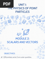 Scalars and Vectors Worksheet | PDF | Euclidean Vector | Cartesian ...