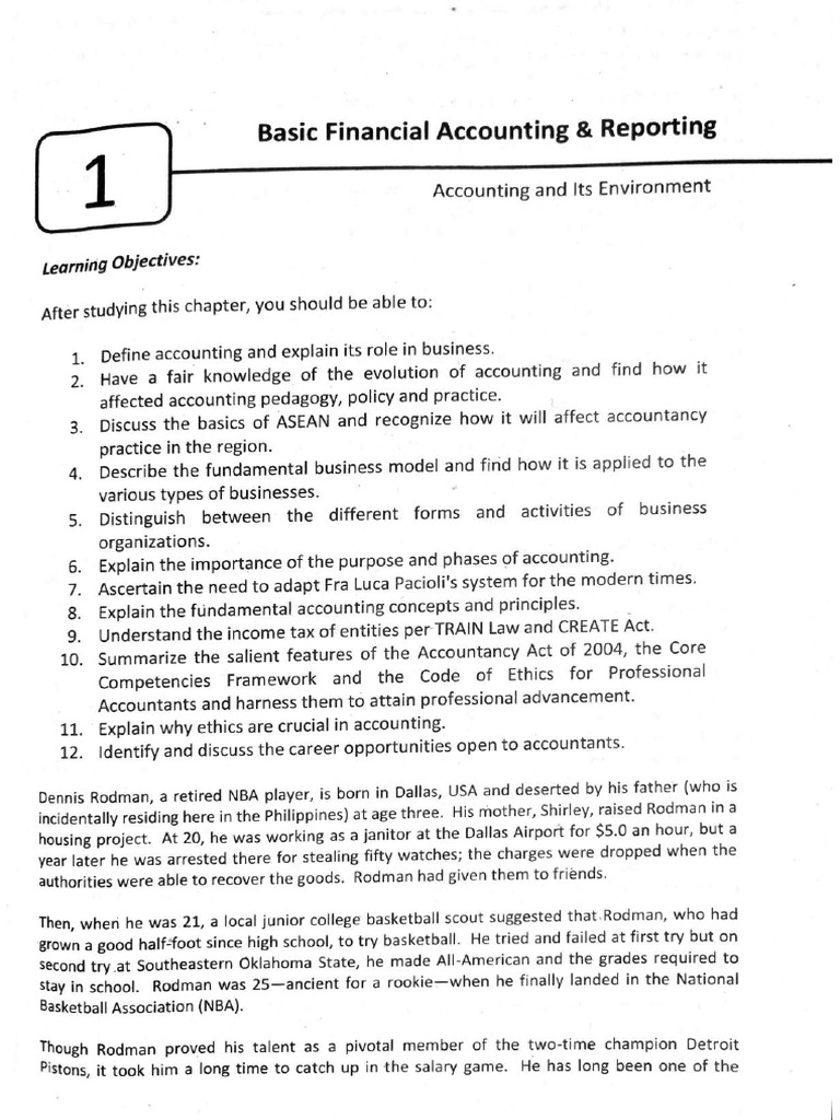 BFAR Chapter 1 | PDF