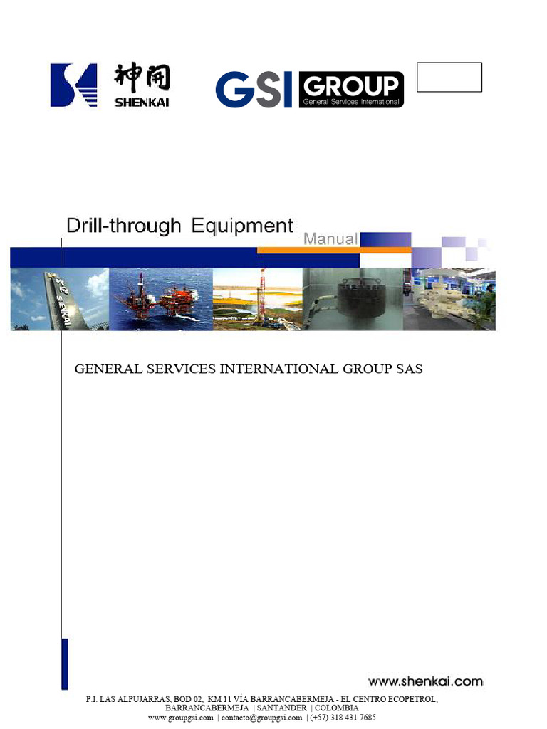 Manual Shaffer NL Annular BOP SK - GSI | PDF | Oil Well | Blowout (Well ...