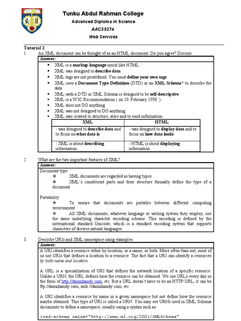 Web Service Tutorial 2 | PDF | Uniform Resource Identifier | Xml