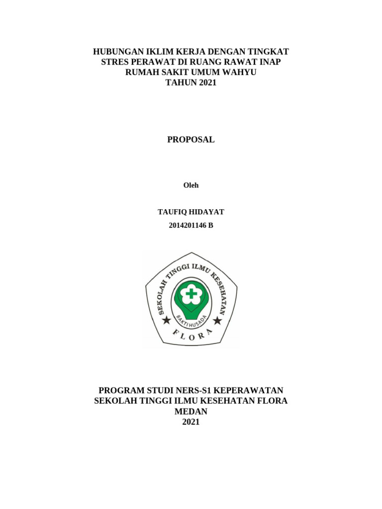 Skripsi Taufiq Terbaru Stikes Flora | PDF