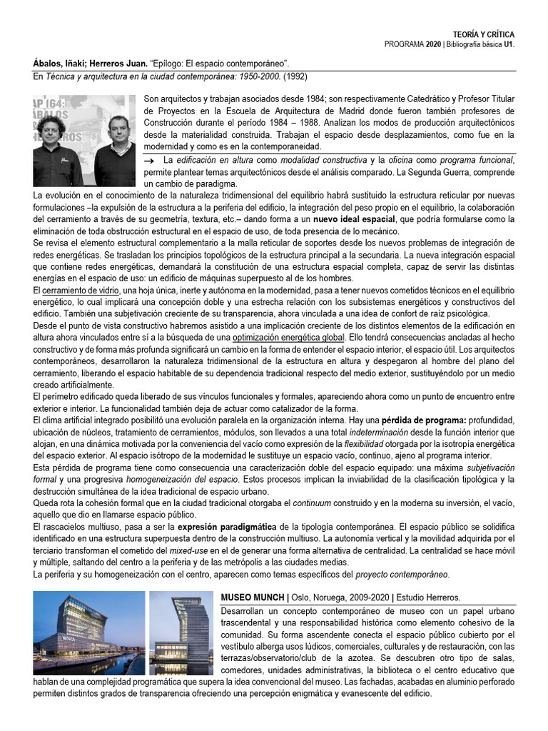 TYC Unidad 1 act. | PDF