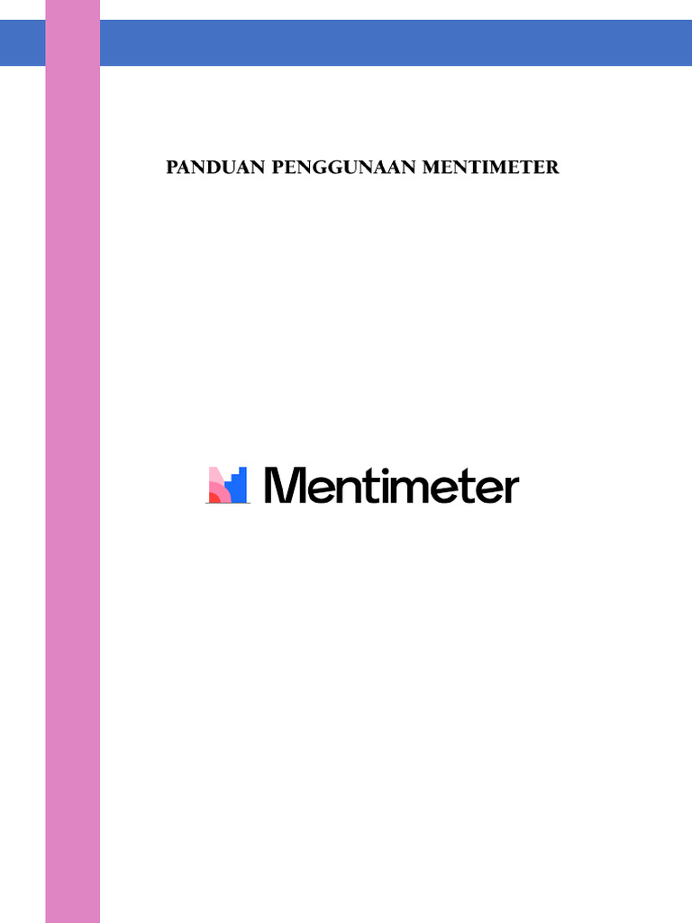 Panduan Penggunaan Mentimeter | PDF