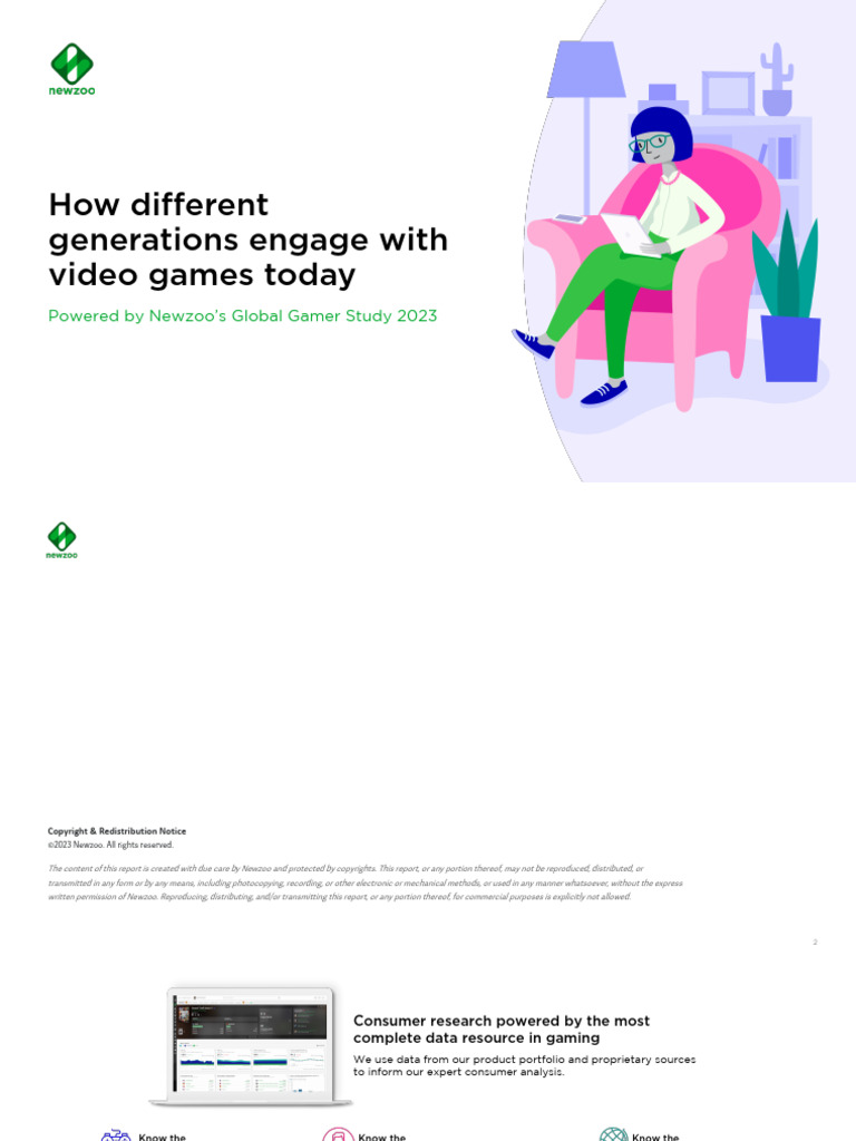 2023 - Newzoo - How Different Generations Engage With Video Games Today ...