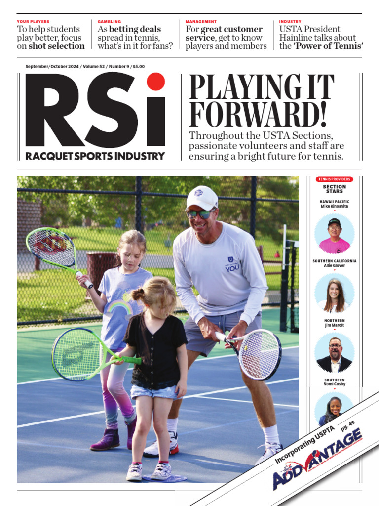 '24 Sept/Oct Racquet Sports Industry Magazine | PDF