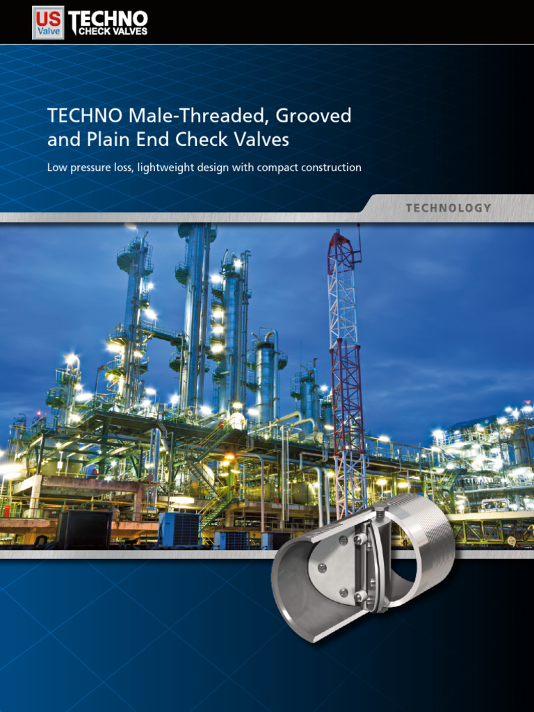 Techno Male Threaded Brochure-2306038-0623 | PDF | Valve | Mechanical ...