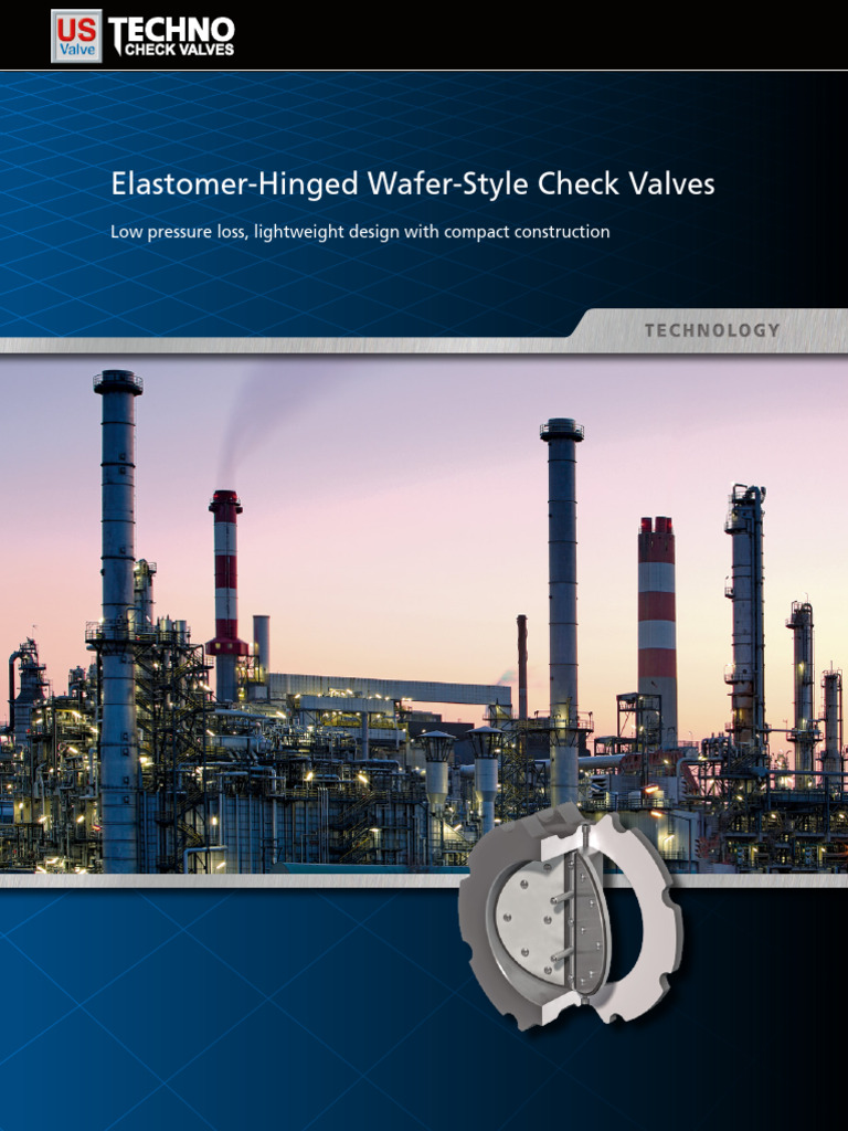 TECHNO Elast-Hing Wafer Brochure-2306039-0623 | PDF | Valve | Mechanical Engineering