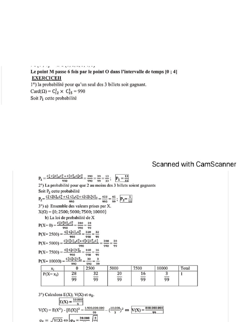 Exercice 1 Correction | PDF