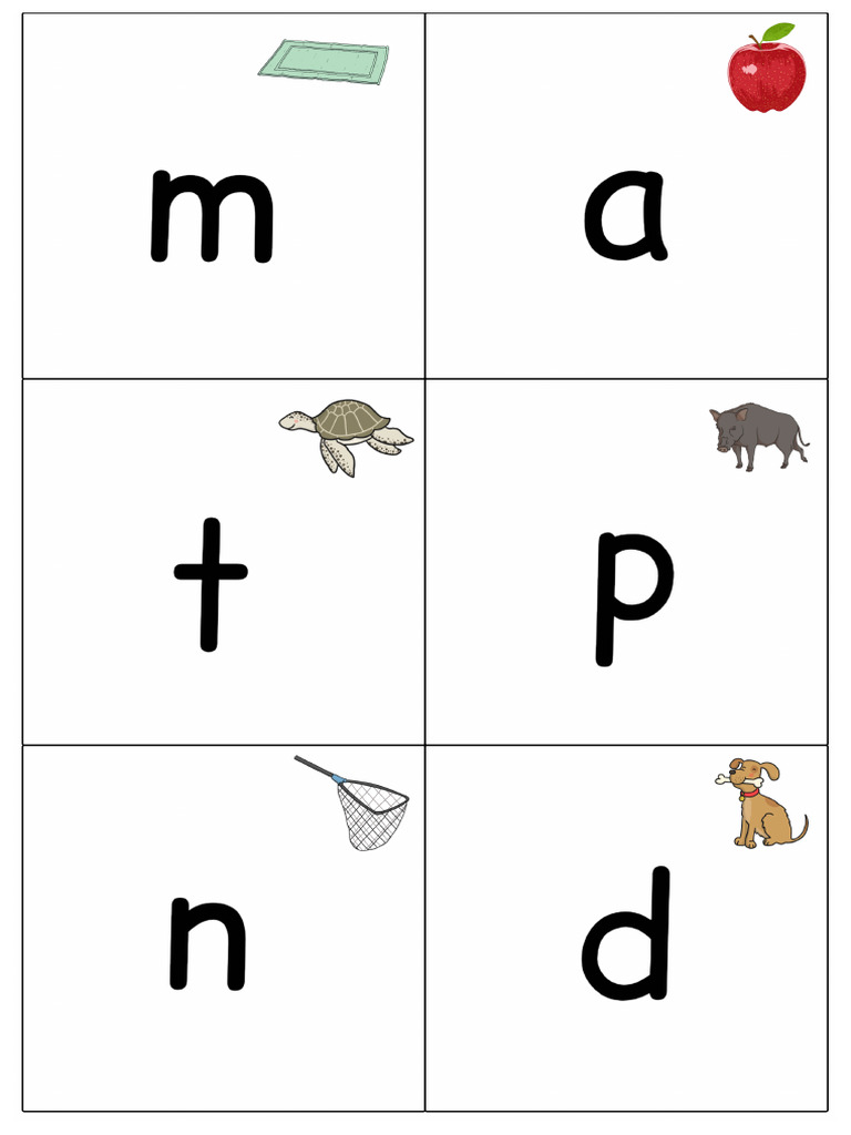 Letter M Blending Cards | PDF