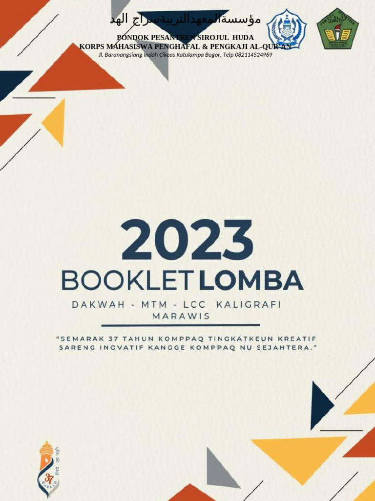 Juknis Perlombaan Harlah | PDF | Karier & Perkembangan