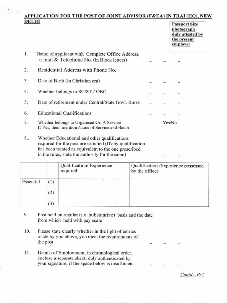 Application Form 20062023 | PDF