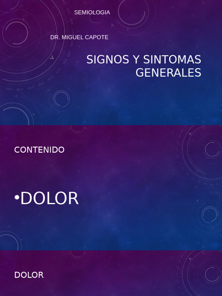 Bases del Dolor y Tipos Clínicos | PDF | Dolor | Especialidades Medicas