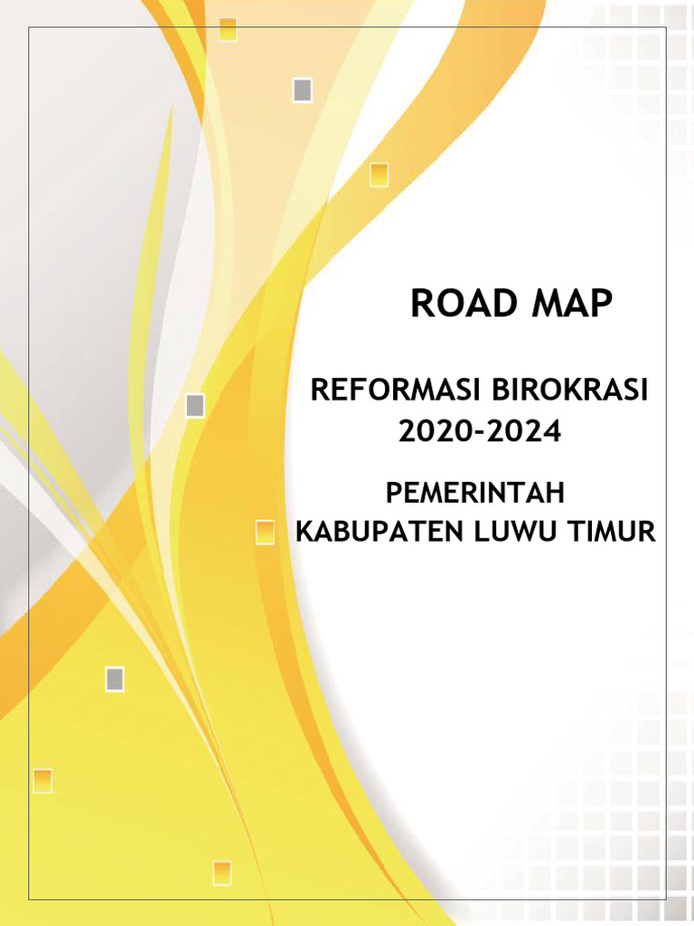 Dokumen ROAD MAP RB 2020-2024 | PDF | Pengelolaan Keuangan & Uang