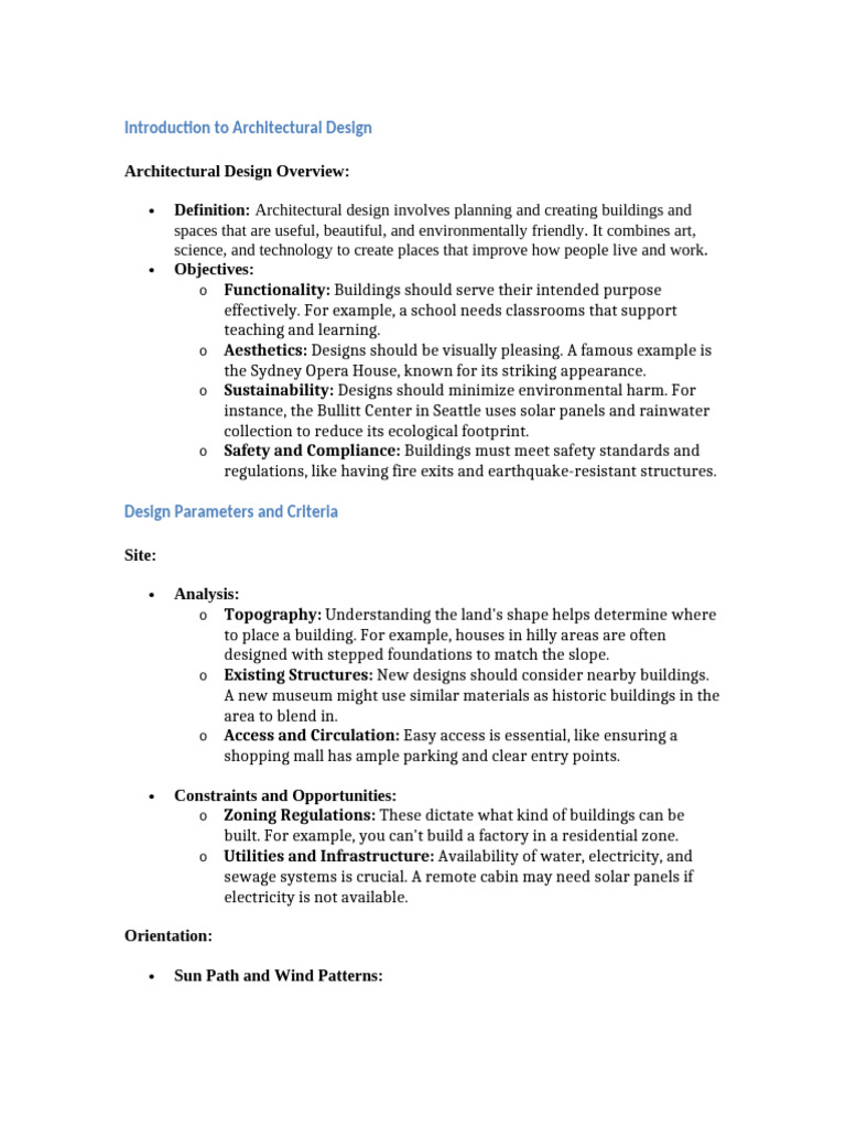 Architectural_Design_Notes | PDF | Foundation (Engineering) | Building ...