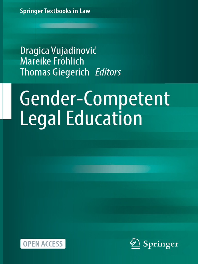 VUJADINOVIC FROHLICH GIEGERICH Gender Competent Legal Education | PDF ... VUJADINOVIC FROHLICH GIEGERICH Gender Competent Legal Education | PDF ...
