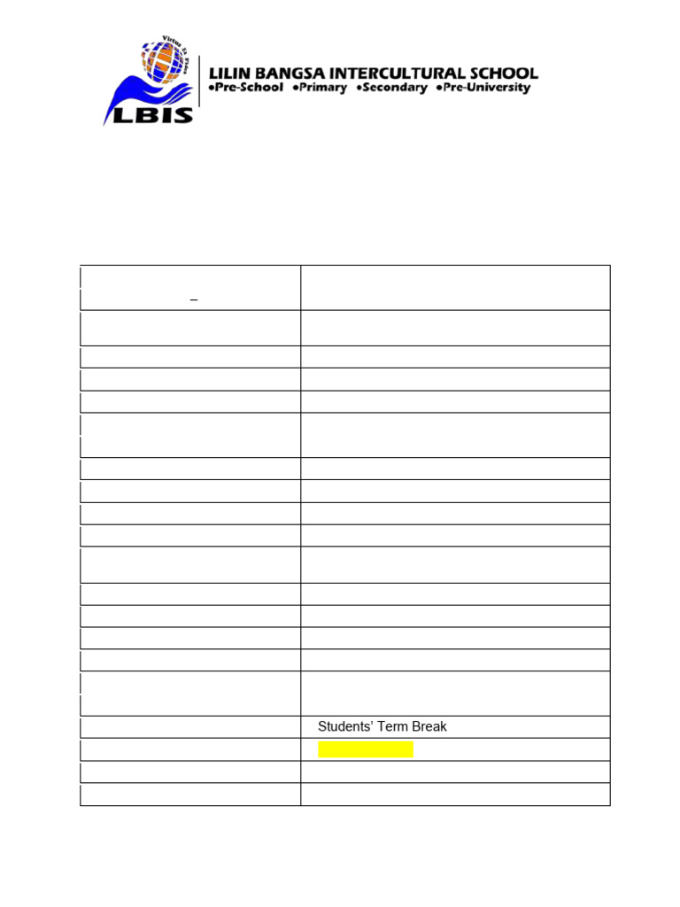 School Calendar 2024-2025 Overview | PDF | Academic Term | Holidays