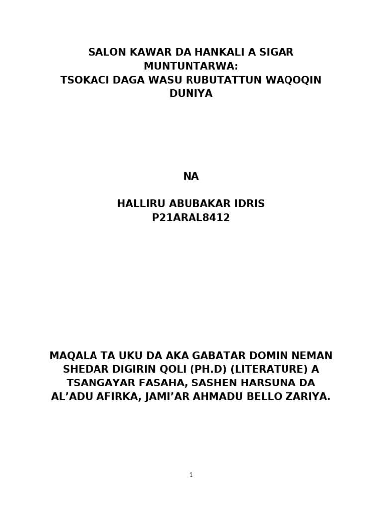 3RD Seminar (FINAL) | PDF