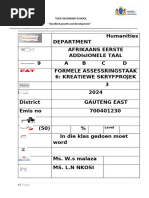 Afrikaans-Sonder-Grense EAT Grade-4 Workbook | PDF